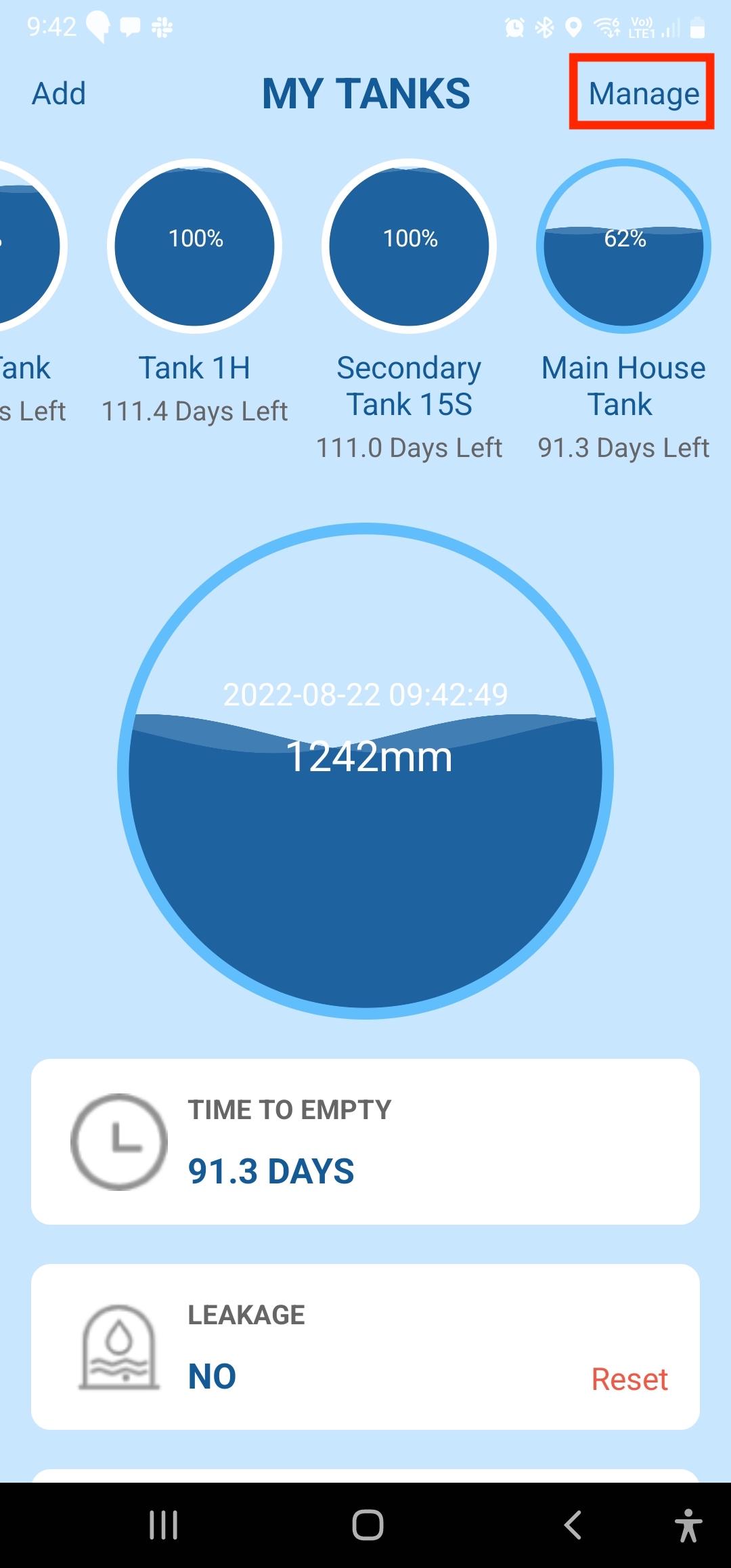 Tank Level Pro Bluetooth | Fully Tanked Up®